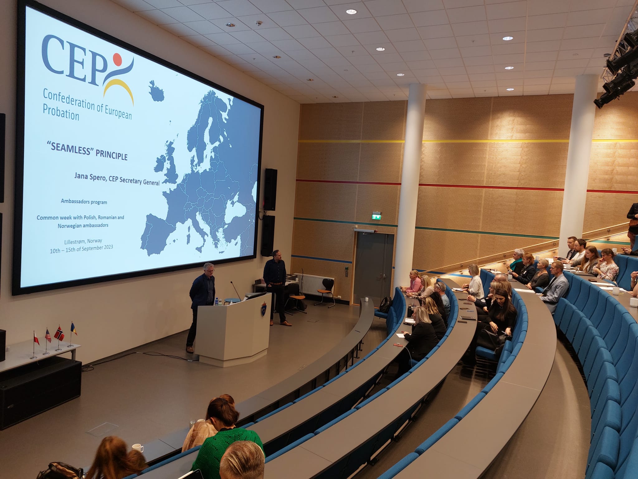 CEP visit to Norwegian Correctional Service and Ambassador Program Participation - CEP Probation