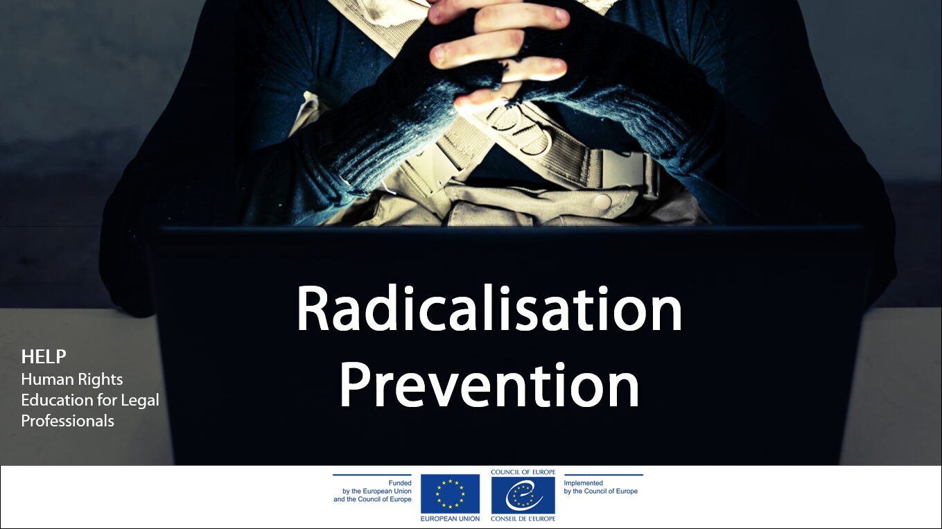 Council of Europe HELP course on Radicalisation Prevention - CEP Probation